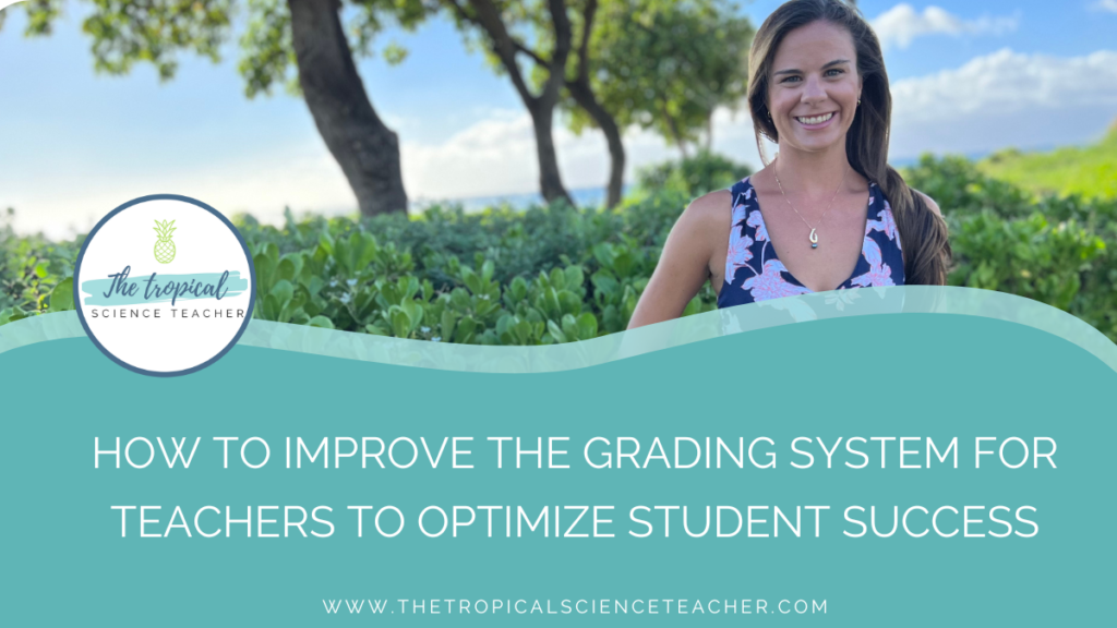 How to improve the grading system for teachers to optimize student ...